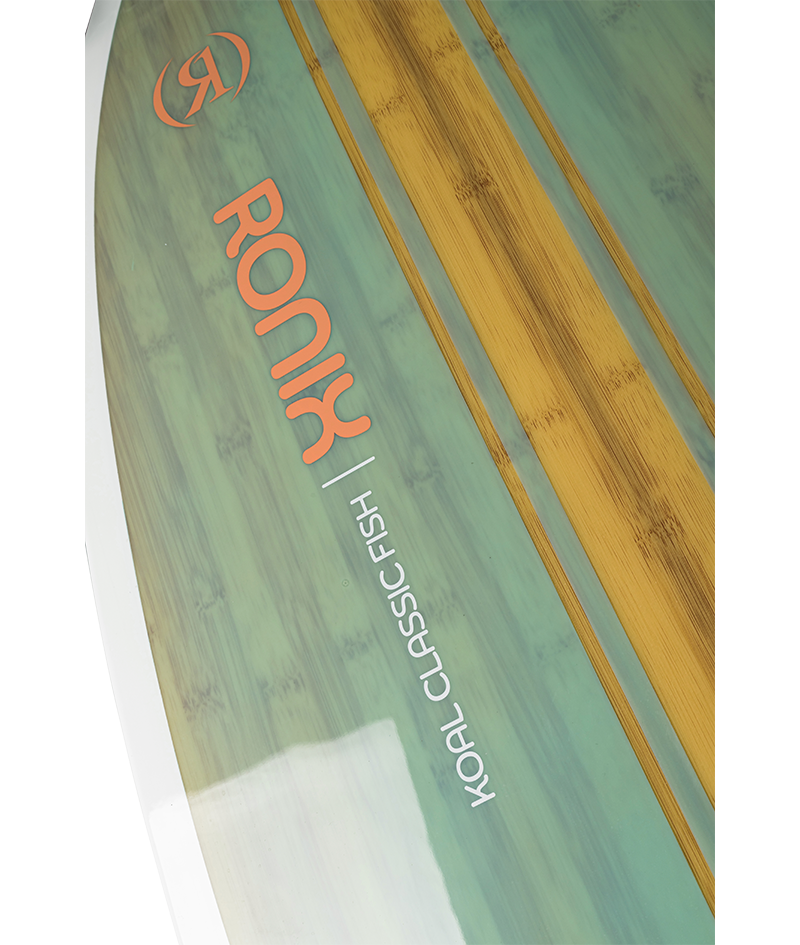 Ronix Women’s Fish Koal Classic | Wood-Laminate Surf-Style Wakesurf ...